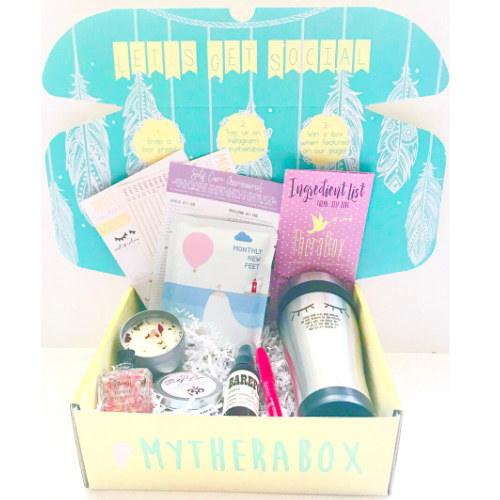FEBRUARY 2018 - Box – TheraBox - Self Care Subscription Box