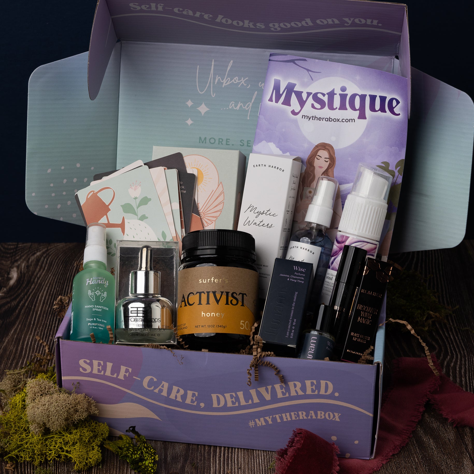 FULL REVEAL OF MYSTIQUE BOX – TheraBox - Self Care Subscription Box