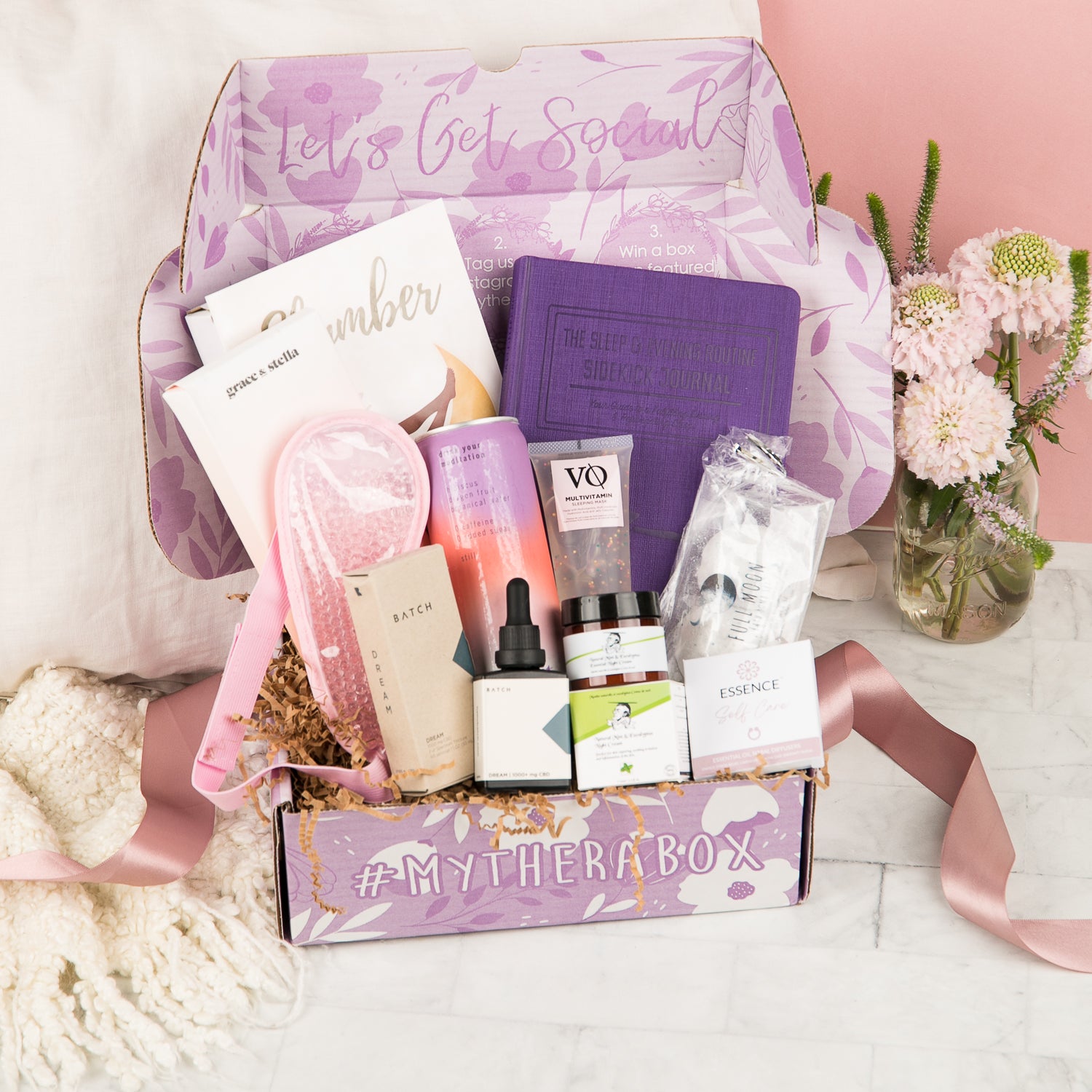 Full Reveal of the SLUMBER box! – TheraBox - Self Care Subscription Box