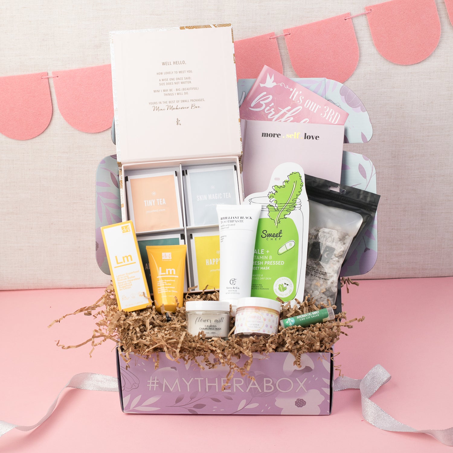 APRIL 2020 - "3rd Anniversary" Box – TheraBox - Self Care Subscription Box