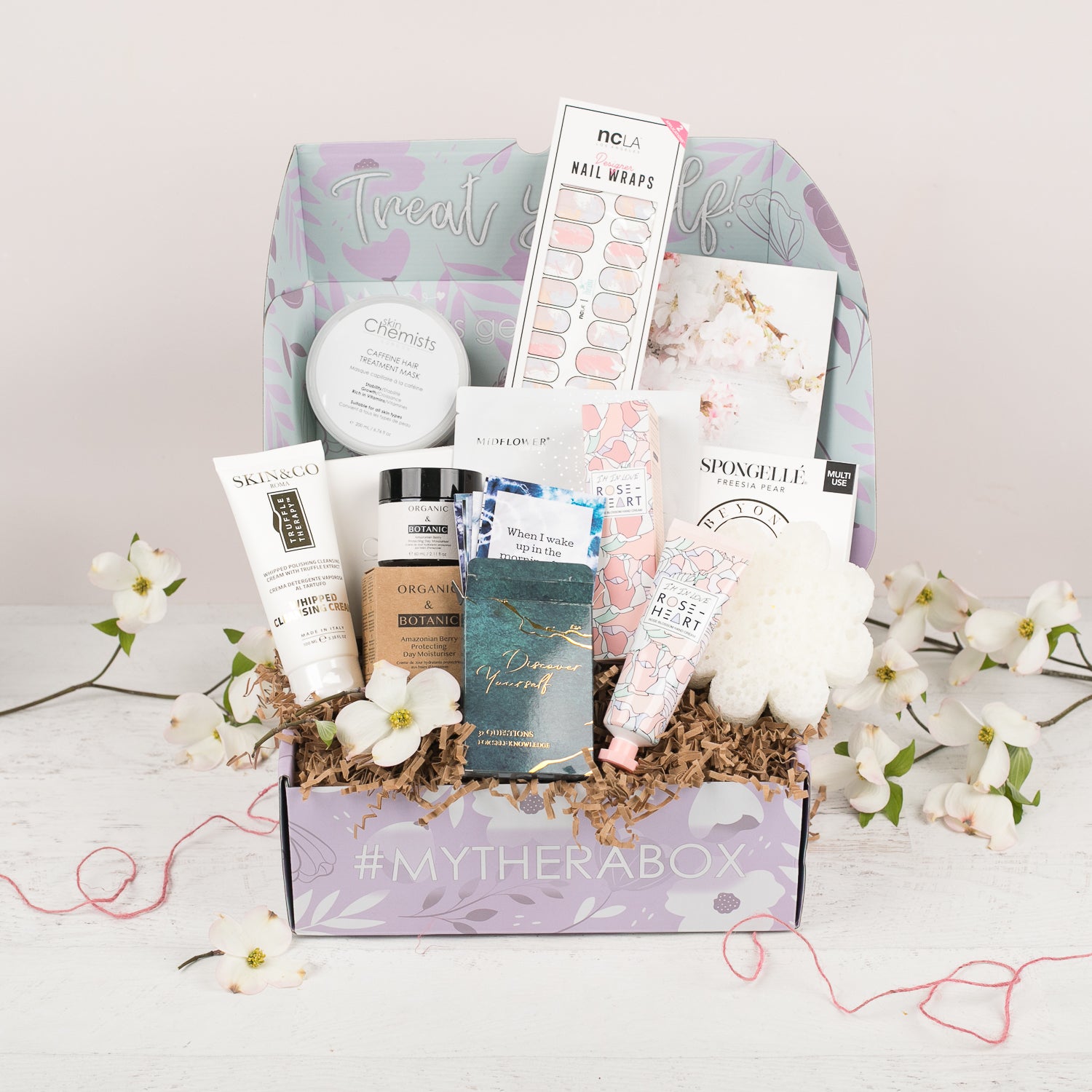 MARCH 2020 - "Blossom" Box – TheraBox - Self Care Subscription Box