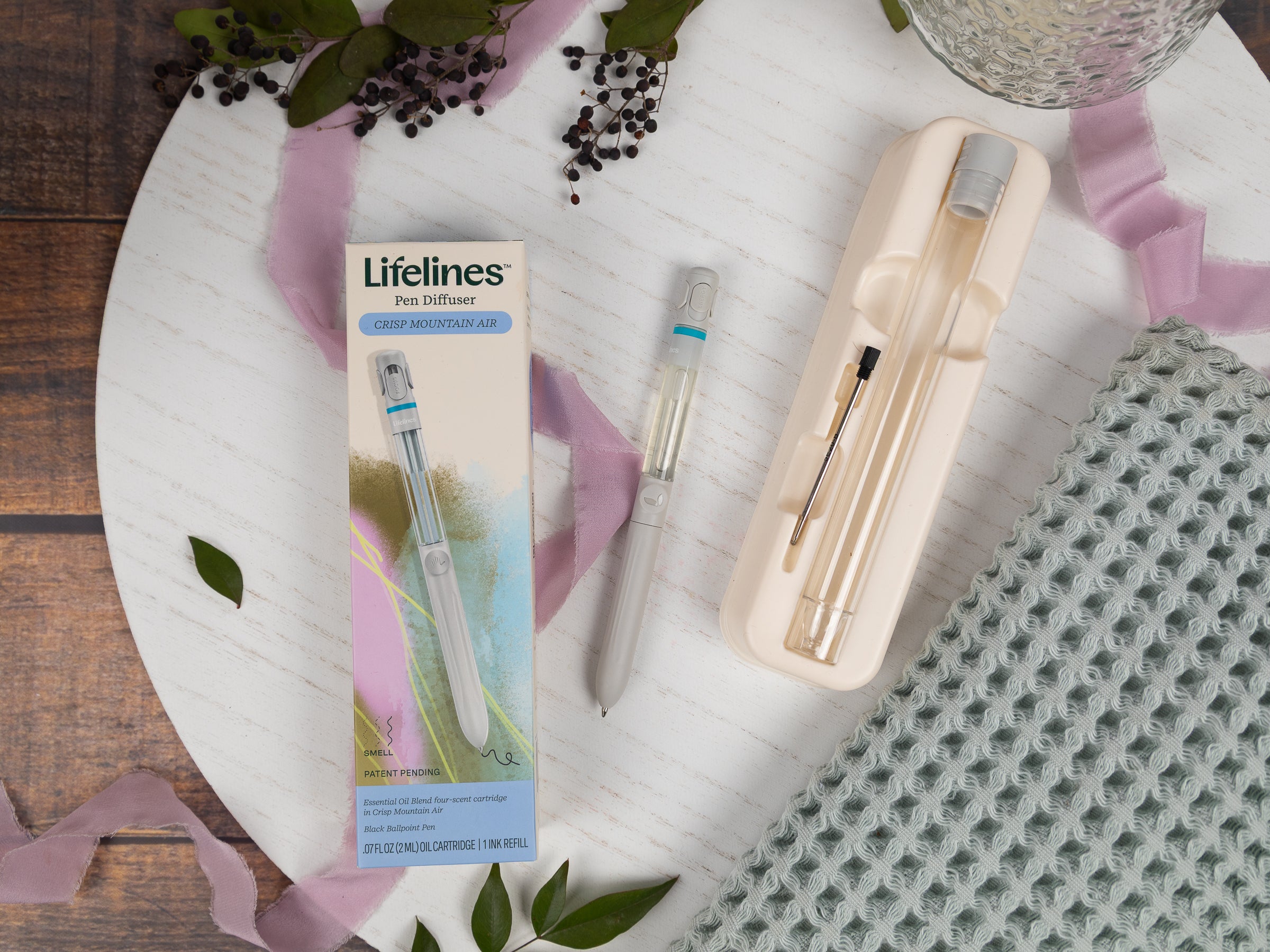 Lifelines | Crisp Mountain Air Herbal Pen DIffuser – TheraBox - Self ...