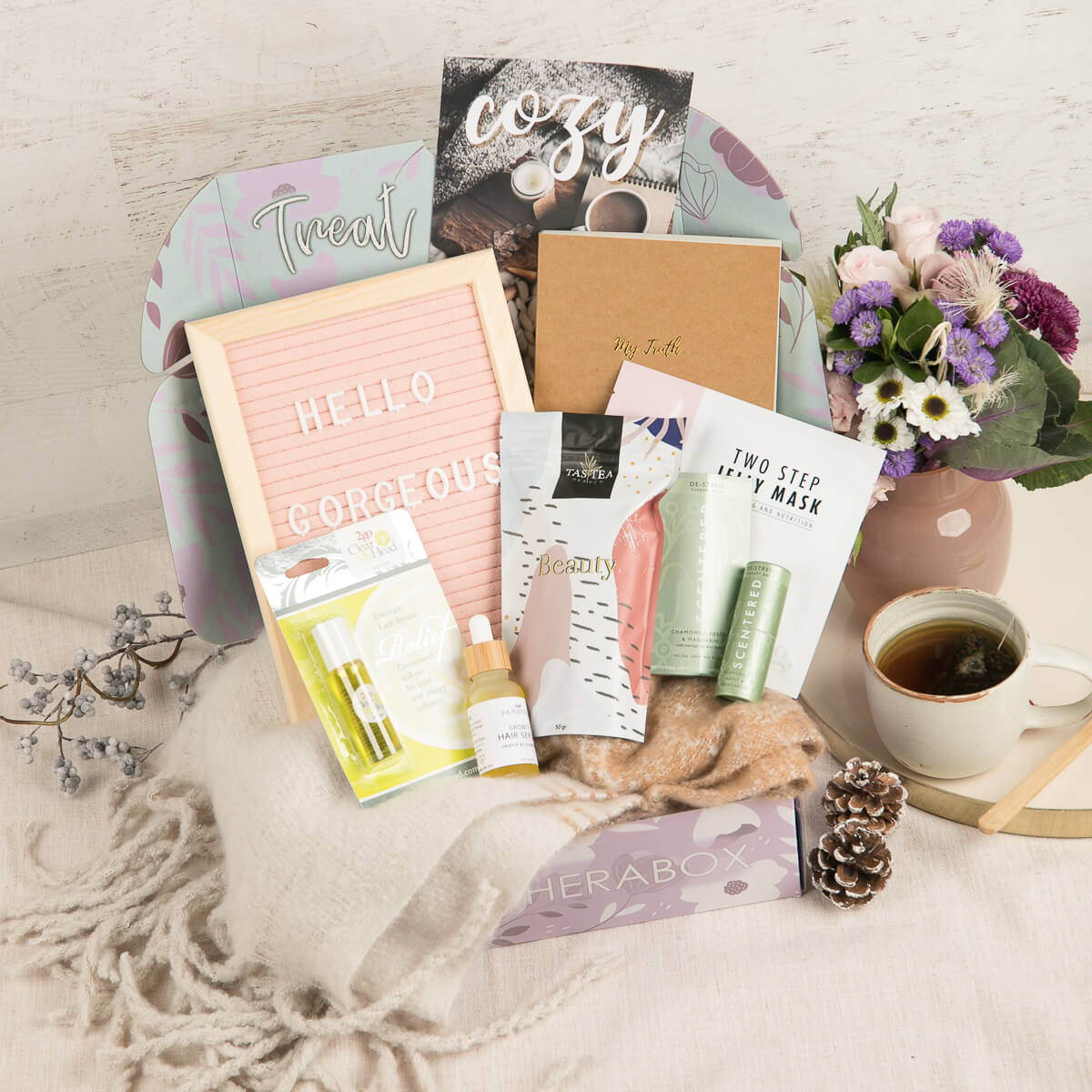 "Cozy" Box ($170+ value) - Ships Immediately! – Therabox - Self Care ...