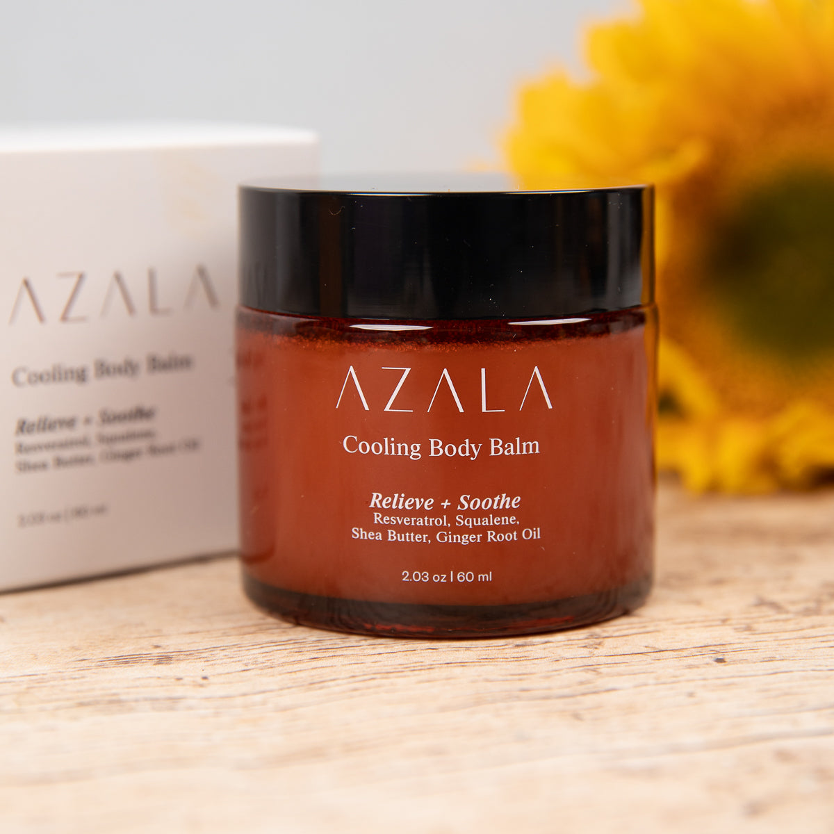 Azala - Cooling Body Balm 60mL – TheraBox - Self Care Subscription Box